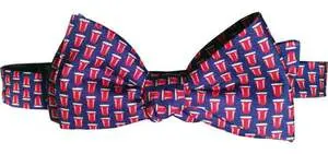 LAZYJACK PRESS The Re-rack Bow Tie - Blue