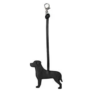 F3ROG BY RANA Rottweiler Dog Keychain - Black