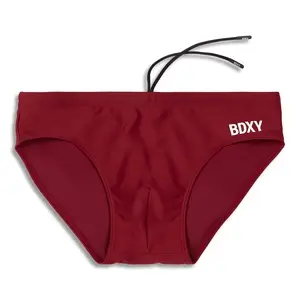 BDXY STUDIO The Atmos Swimbrief Burgundy - Red