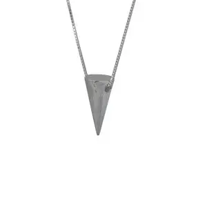EDGE ONLY Cone Pendant Solid Sterling - Silver