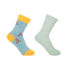 PEPER HAROW - MADE IN ENGLAND Tri & Classic Baby Socks Bundle - Blue