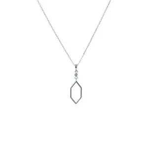 HILLARY ALEXANDRIA Sample Sale: Joy Pendant - Silver