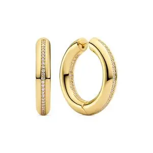 SIF JAKOBS JEWELLERY Earrings Palermo Medio Plated - Gold