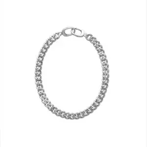 ONI Maxi Cuban Link Bracelet - Silver