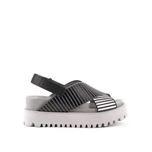 United Nude Rico X Sandal - Grey/black/silver