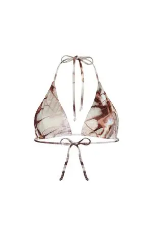 NELBLU Neutrals / Sol Top Print Caf - Brown