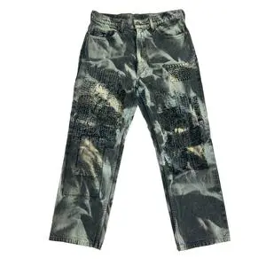 ZASTASTUDIO Carbon Clash Denim Pants
