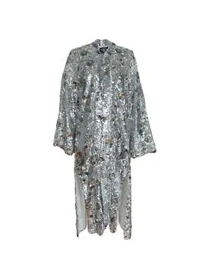 ANY OLD IRON Petal To The Metal Sequin Duster