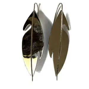 LALA SALAMA Jani Threader Earrings - Silver