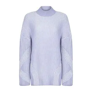 CARA & THE SKY Rosa High Neck Jumper