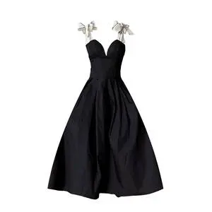 LONDON ATELIER BYPRODUCT Corset Dress With Tie Detail In Cotton