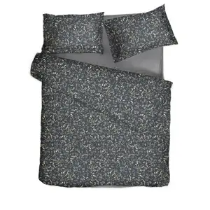 DECOFLUX HOME Sateen Bed Linen Set Herbary Dark - Grey