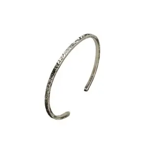 POSH TOTTY DESIGNS Textured Cuff - Silver