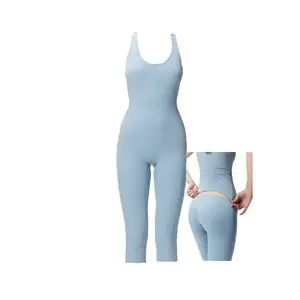 MONOSUIT Sky Racerback Sleeveless Workout Bodysuit