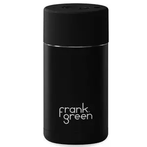 FRANK GREEN 12oz Ceramic Reusable Cup Midnight - Black