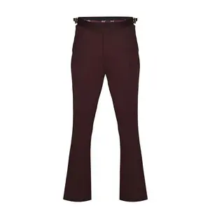 DAVID WEJ Ashford Relaxed Trouser With Side Adjusters - Brown