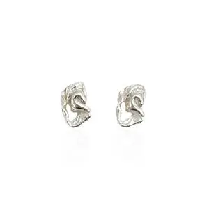 BIO-TRIMMINGS Carrara Stud Earrings - Silver