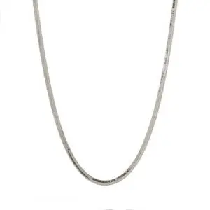 OUTOFOFFICE Herringbone Thin Chain Necklace