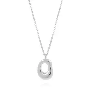 Côté Caché Petit Poire Necklace - Silver
