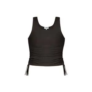 KNOWN SUPPLY Side Tie Tank Spellbound - Black
