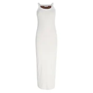 CIRCULAR PATH Maxi Tank Dress Light Gray - Grey
