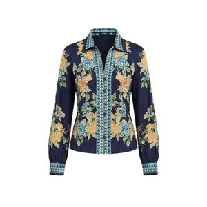 RAISHMA Amani Navy Shirt - Blue