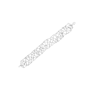 LUCY QUARTERMAINE Elet Web Bracelet - Silver