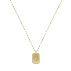 CLEMENCE WREN Gemstone Token Pendant Necklace - Gold