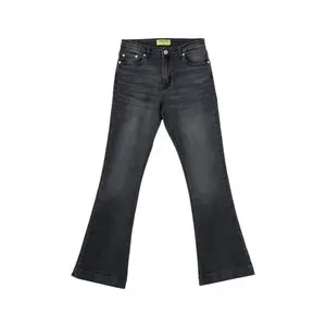 DIN & DEEN Trumpet Flare Jeans Blue Collection - Black