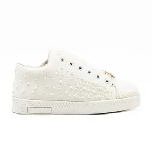 RETTROSE Serenity Luxury Hand Embellished Tennis Shoe