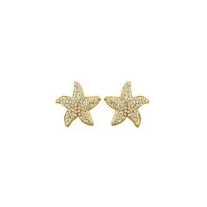 OCEANUS SWIMWEAR Madison Earrings - Gold