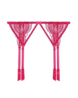 JOURNELLE Natalia Suspender Belt Wisteria - Pink