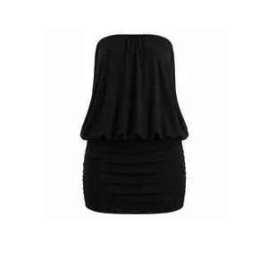 MAISON DE GALA Luna Noir Mini Dress - Black