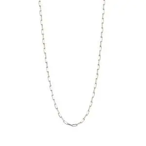 LILA RASA Paperclip Chain Necklace Medium - Silver