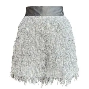 GEEGEE COLLECTION Destella Shorts - Silver