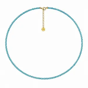 GAJÚ Fira Necklace Ocean Topaz - Blue