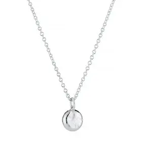 POSH TOTTY DESIGNS Sterling Molten Orb Necklace - Silver