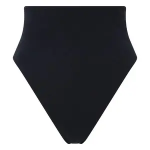 BLAKE SWIMWEAR High Waist Bikini Bottom - Black