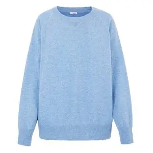 MAMU DREAM Chambray Cashmere Sweatshirt