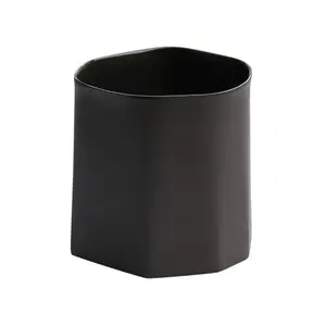 AYA PORCELAIN Perge Antique Handcrafted Porcelain Cup - Black