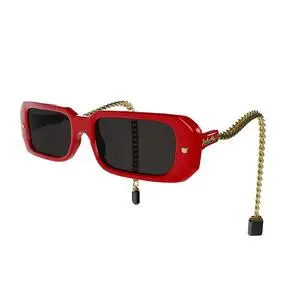 SABATINO Downlow Frames Acetate Gold Gem - Red