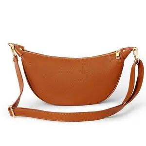 BETSY & FLOSS Ambra Crossbody Waist Bag In Tan - Brown