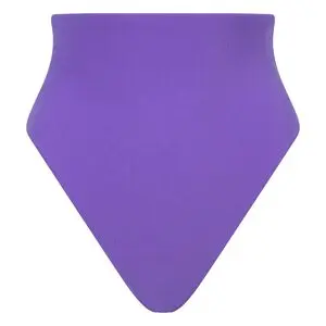 BLAKE SWIMWEAR High Waist Bikini Bottom - Purple