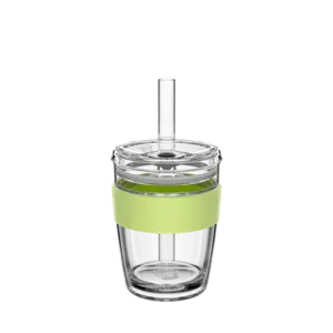 KEEPCUP Cold Cup Longplay Boba Straw Lid -12oz/340ml Reusable Coffee Cup Matcha - Green