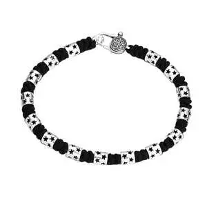 ALTAR™ ORNAMENTS CO. Silver / Black Galaxy Bracelet
