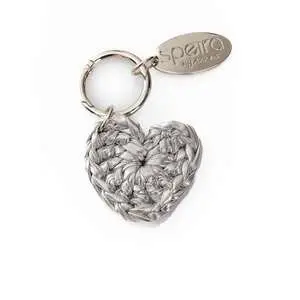 SPEIRA Bag Charm Heart - Silver