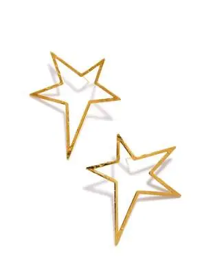 JAREDJAMIN Shooting Star Dust Post Earrings - Gold
