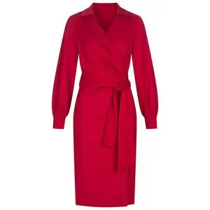 MARIANNA DÉRI Wrap Dress - Red