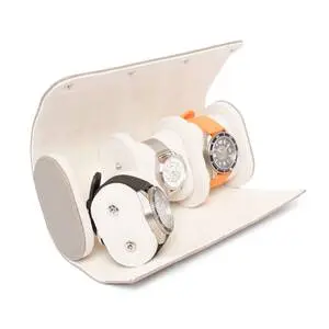 KENNETT WATCHES & ACCESSORIES Leather Watch Roll - Grey