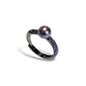 NINEMOO Midnight Orbit Ring